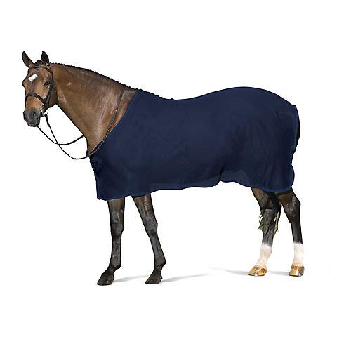 Centaur Scrim Dress Sheet Large Horse Dark Navy