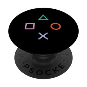 video-game-player-gamer-artwork popsockets popgrip: swappable grip for phones & tablets