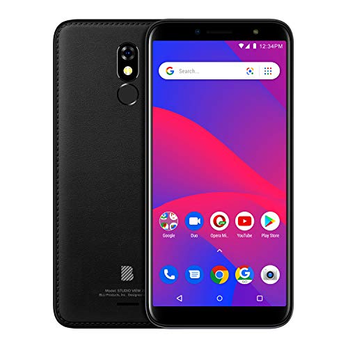 BLU Studio View 2019-6.0” GSM Unlocked Smartphone, 32GB+1GB RAM -Black