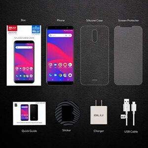 BLU Studio View 2019-6.0” GSM Unlocked Smartphone, 32GB+1GB RAM -Black