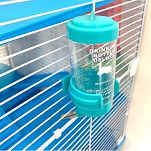 3-Floors Syrian Hamster Home House Rodent Gerbil Mouse Mice Rat Habitat Cage (19 x 12 x 15 H inches, Blue)