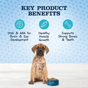 Blue Buffalo Baby BLUE Healthy Growth Formula Natural Large Breed Puppy Dry Dog Food, Chicken and Brown Rice Recipe 24-lb