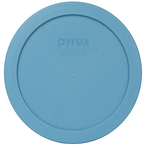 Pyrex 7201-PC Teal Round Plastic Food Storage Replacement Lid, Made in USA