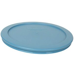 Pyrex 7201-PC Teal Round Plastic Food Storage Replacement Lid, Made in USA