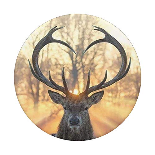 Wild Forest Animal Lover Gift Deer PopSockets PopGrip: Swappable Grip for Phones & Tablets