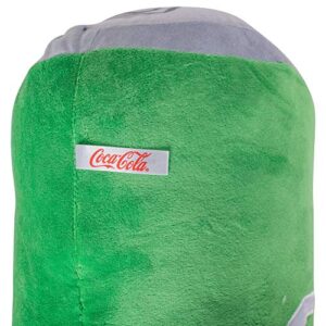 Mark Feldstein & Associates Sprite Can Classic Green 14 x 8 Polyester Fabric Soft Plush Throw Pillow