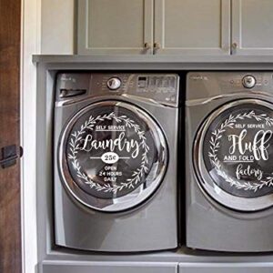 laundry room decal, wash dry decal, washing machine, dryer, machine, floral, vinyl lettering, laundry, sticker, laundry room, decor, vinyl Easy to Apply and Removable Easy to Apply and Removable