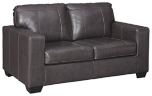 signature design by ashley morelos loveseat, gray