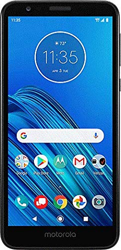 Motorola Moto e6 Starry Black 16GB Verizon (Renewed)