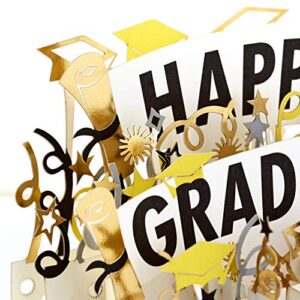 Hallmark Signature Paper Wonder Pop Up Graduation Card (Happy Graduation)