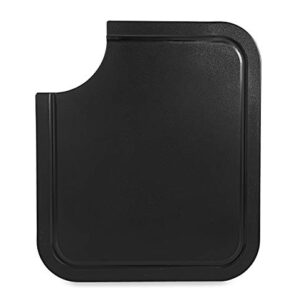 Camco RV/Marine Sink Mate 12½-Inches x 14 ½-Inches Cutting Board - Fits Securely Over Your RV or Boat's Kitchen Sink - Ideal for Cleaning, Carving and Chopping - Black (43858)