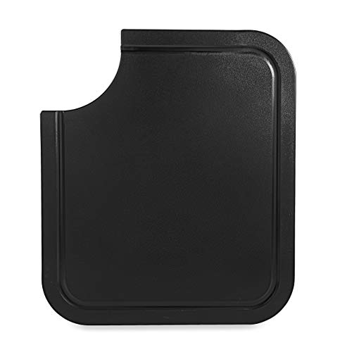 Camco RV/Marine Sink Mate 12½-Inches x 14 ½-Inches Cutting Board - Fits Securely Over Your RV or Boat's Kitchen Sink - Ideal for Cleaning, Carving and Chopping - Black (43858)