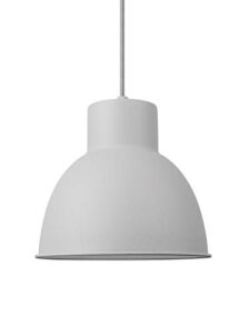 globe electric 61002 1-light pendant, matte gray, gray designer fabric cord