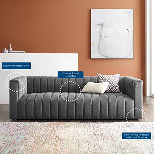 Modway Reflection Sofas, Charcoal