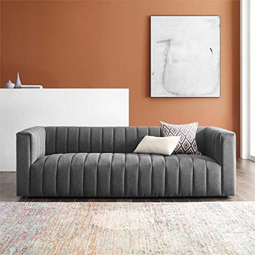 Modway Reflection Sofas, Charcoal