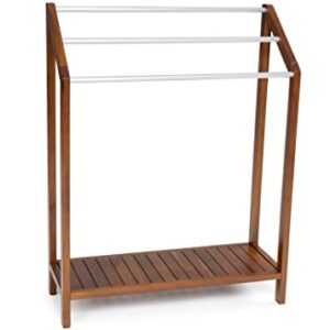 AlaTeak Teak Towel Rack- Unassembled