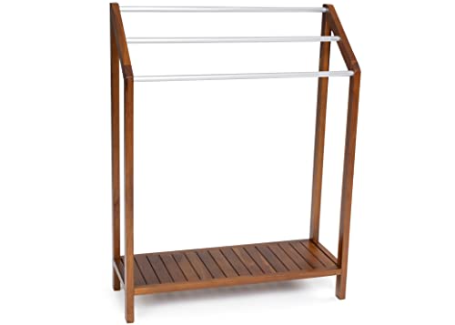 AlaTeak Teak Towel Rack- Unassembled