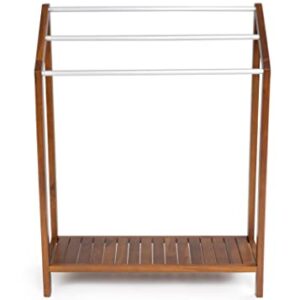 AlaTeak Teak Towel Rack- Unassembled