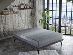 istikbal sleepist collection x silence 11" gel memory foam mattress medium feel (mattress only) bed mattress in a box (queen)