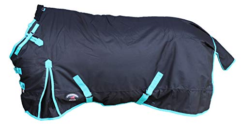 CHALLENGER 66" 1200D Horse Turnout Waterproof Heavy-Weight Winter Blanket 550G