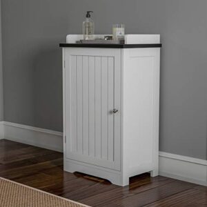 lavish home bathroom floor cabinet-29 ”, white