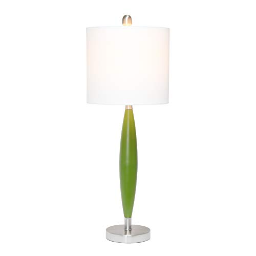 Elegant Designs LT3308-GRN Needle Stick Table Lamp, Green