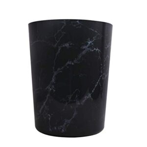 Wastecan, Black Marble 5 Gallon