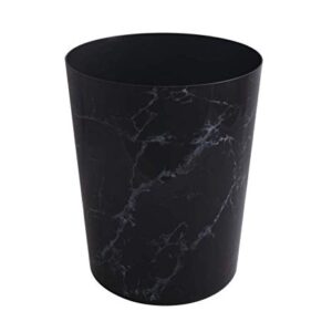 Wastecan, Black Marble 5 Gallon