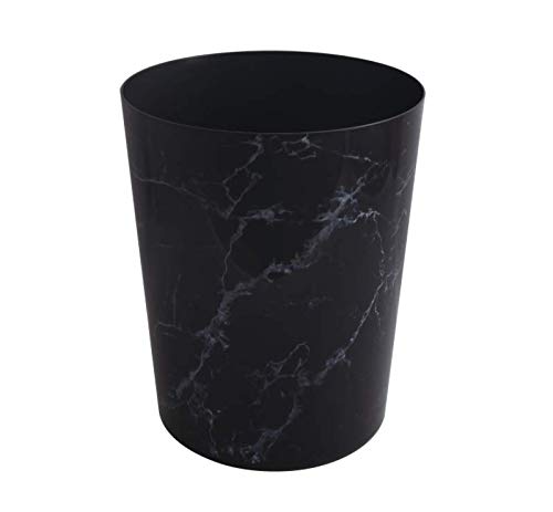 Wastecan, Black Marble 5 Gallon