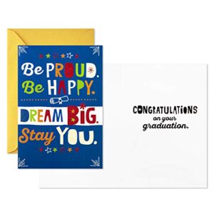 Hallmark Pack of 10 Graduation Cards with Envelopes (Dream Big)