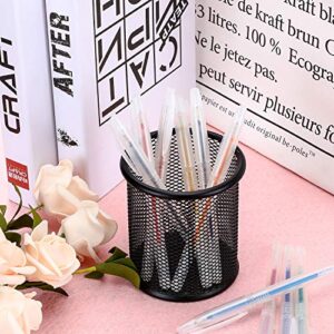 50 Pieces Empty Pen Shell Ballpoint Pen Cover Gel Pen Shell for Office School Stationery Supplies, Fit for 13 cm Refills, Transparent Color (Transparent Color)