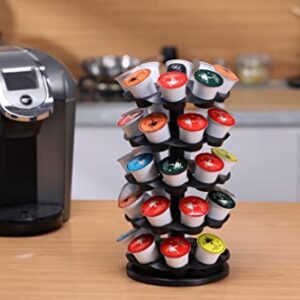 EVERIE Coffee Pod Carousel Holder Organizer Compatible with 40 Keurig K Cup Pods, KRS4005