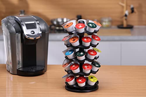 EVERIE Coffee Pod Carousel Holder Organizer Compatible with 40 Keurig K Cup Pods, KRS4005