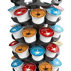 EVERIE Coffee Pod Carousel Holder Organizer Compatible with 40 Keurig K Cup Pods, KRS4005