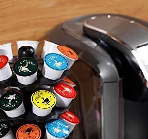 EVERIE Coffee Pod Carousel Holder Organizer Compatible with 40 Keurig K Cup Pods, KRS4005