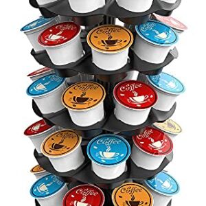 EVERIE Coffee Pod Carousel Holder Organizer Compatible with 40 Keurig K Cup Pods, KRS4005