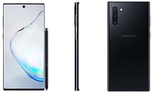 Samsung Galaxy Note 10+, 256GB, Aura Black - Fully Unlocked (Renewed)