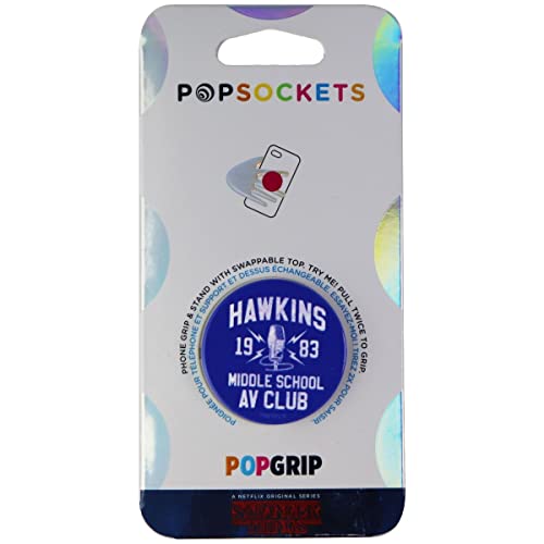 PopSockets Swappable PopGrip Stand & Grip - Stranger Things / Hawkins AV Club