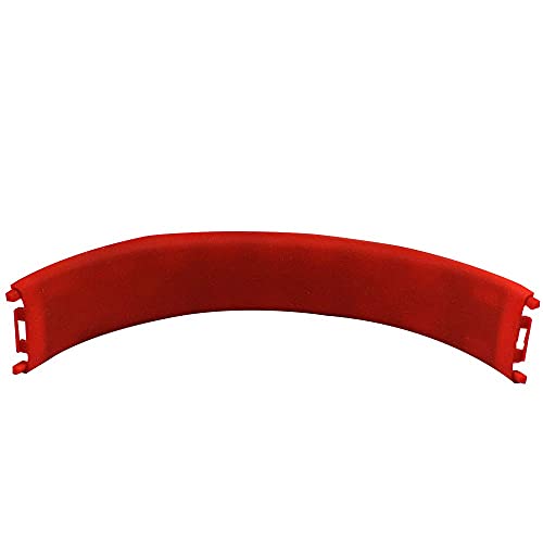 Studio3 Top Headband Replacement Studio3 Top Headband Rubber Cushion Pad Repair Parts Compatible with Studio 3.0 Studio 2.0 Wired Wireless Over-Ear Headphones (Red)