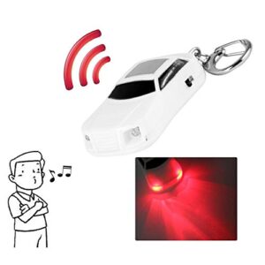 Key Finder, Home Mini Key Car-Shape Anti-Lost Tracer Locator with LED Flashlight Suitable for Key Wallet Cellphone