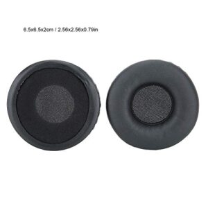 2Pcs Replacement Ear Pads Cover Headset Cushion for Monster Ntune Headphone Black