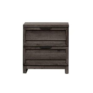 Liberty Furniture INDUSTRIES Tanners Creek Night Stand, Grey