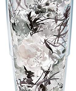 Tervis Made in USA Double Walled Kelly Ventura Insulated Tumbler Cup Keeps Drinks Cold & Hot, 24oz, Shade Blooms