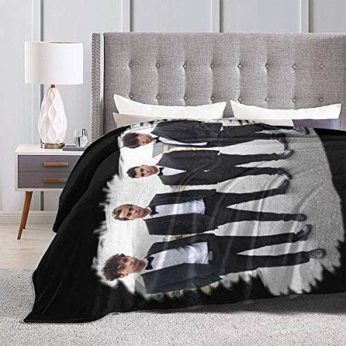 Dobre Brothers Music Band Soft and Warm Throw Blanket Digital Printed Ultra-Soft Micro Fleece Blanket 50"x40"