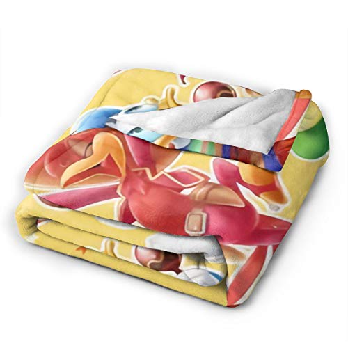 CERYS RILEY The Three Cab-Aller-os Comfortable Ultra-Soft Micro Fleece Blanket Black 50"" x40