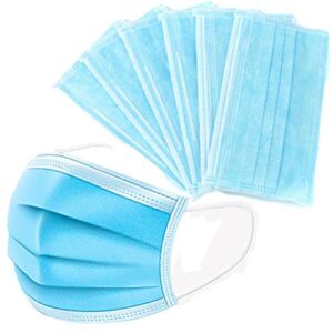 50pcs disposable filter mask 3 ply earloop face masks