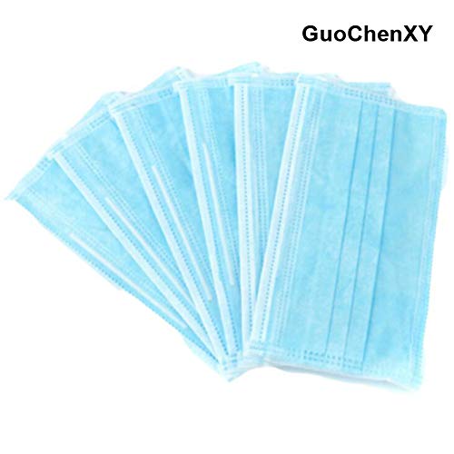 50Pcs Disposable Filter Mask 3 Ply Earloop Face Masks