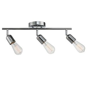 pearson 3-light track lighting, chrome,59644