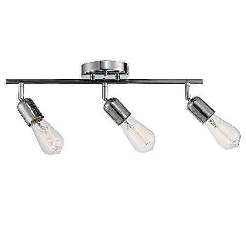 Pearson 3-Light Track Lighting, Chrome,59644