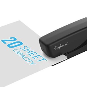 Craftinova Electric Stapler,Automatic Stapler,Including 2000 Staples and 1 adapters,Electric Stapler Heavy Duty Can Store 210 Staples，AC or Battery Powered Stapler Heavy Duty, 25 Sheet Capacity.